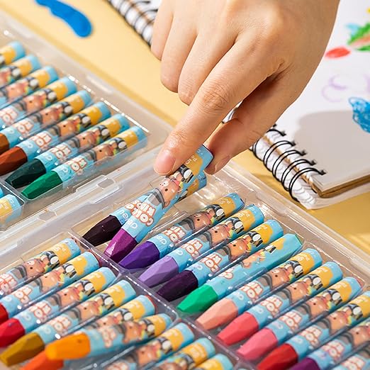 Deli EC20104 Color Emotion 12 Colors Oil Pastel – Minicute